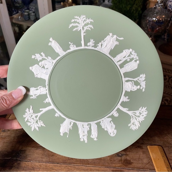 Wedgwood | Dining | Vintage Wedgwood Cream On Celadon Jade Green ...